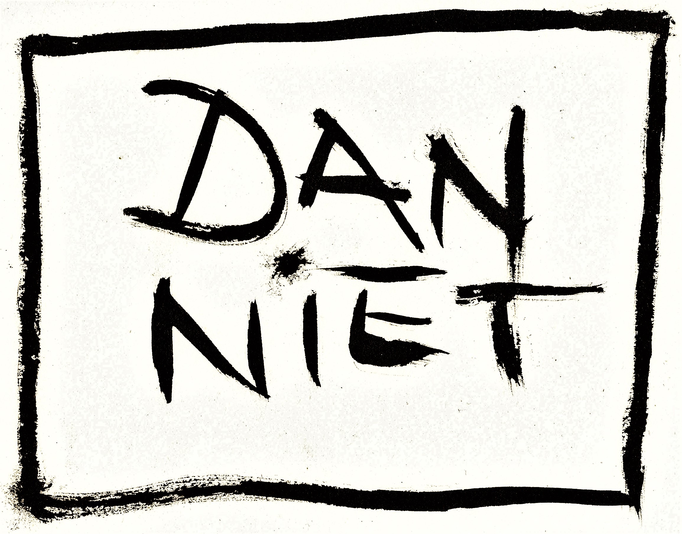 Dan Niet (+ 3 tekeningen) – palescue's kolom